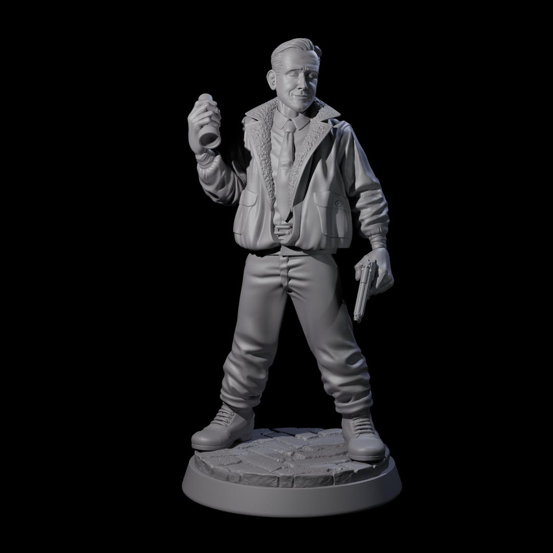 Ready for Anything Pilot Miniature for D&D, Dungeons and Dragons ...