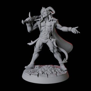 Devil Trickster or Erinyes Miniature for D&D, Dungeons and Dragons ...