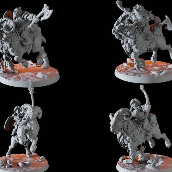 Dwarf Ram Miniatures - Etsy