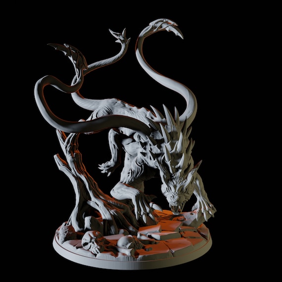 Displacer Beast Miniature for D&D Dungeons and Dragons - Etsy