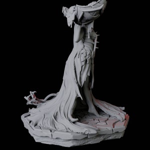 Female Drow High Priestess Miniature for D&D, Dungeons and Dragons ...