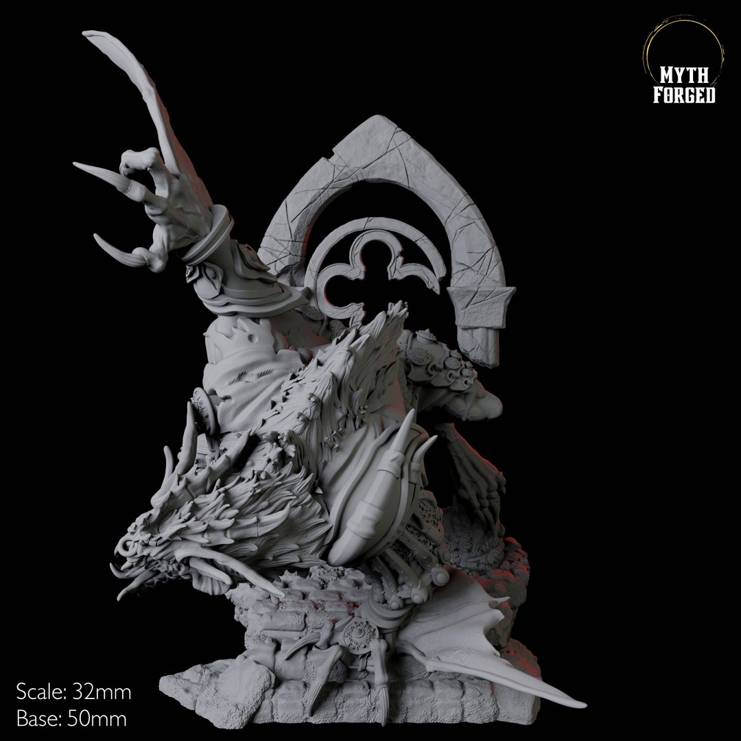 Screeching Dire Bat Miniature C for D&D, Dungeons and Dragons ...