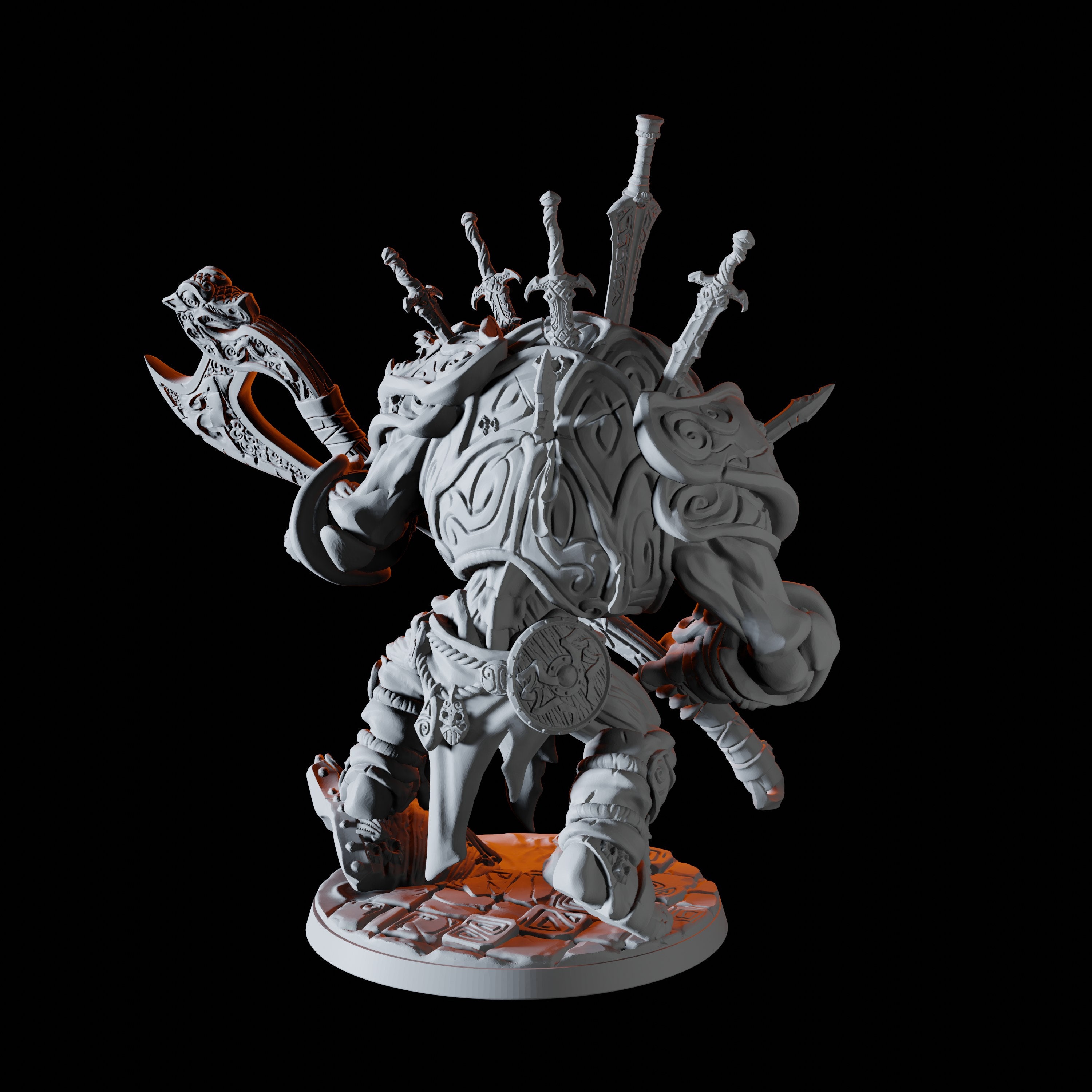 Undead Troll Miniature for D&D Dungeons and Dragons - Etsy