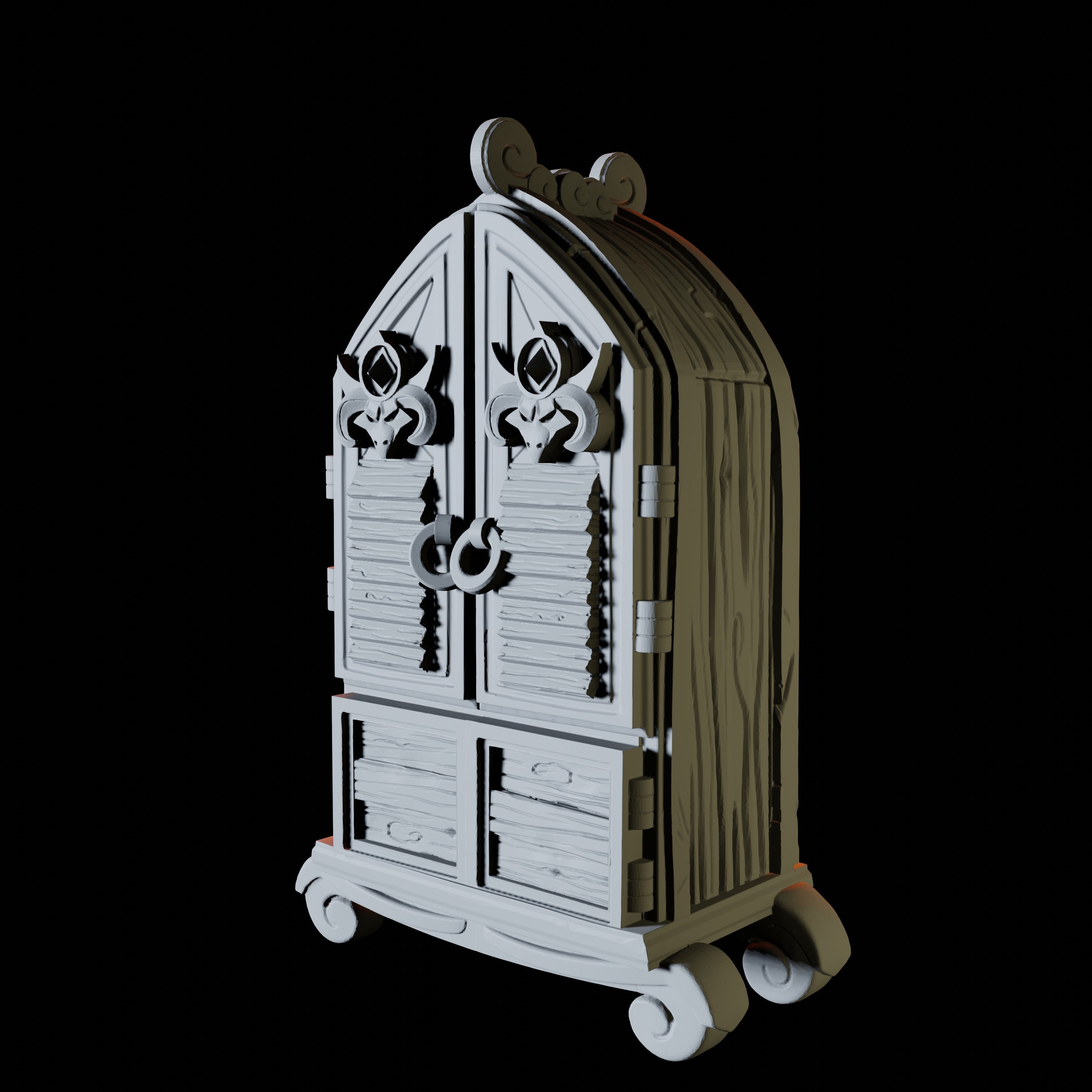 Wardrobe Mimic Miniature for D&D, Dungeons and Dragons, Pathfinder and ...