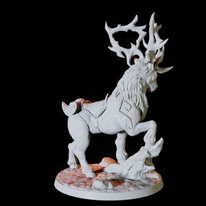 Giant Elk or Deer Miniature for D&D, Dungeons and Dragons, Pathfinder ...