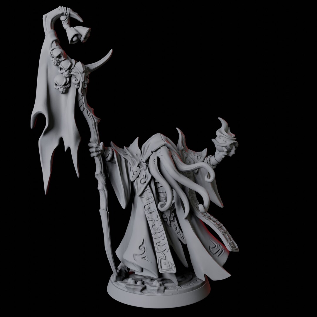 Mind Flayer or Illithid Miniature C for D&D, Dungeons and Dragons ...