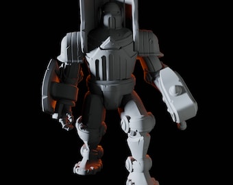 Treasure Golem Miniature for Tabletop Games Like D&D and War - Etsy