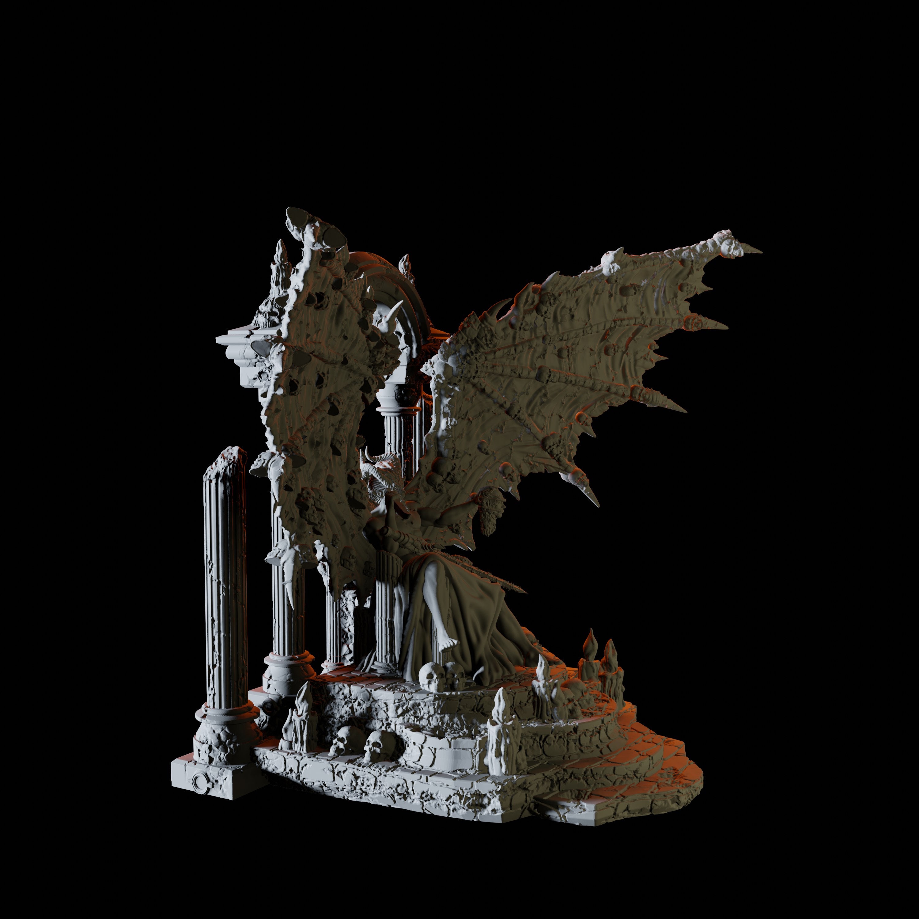 Asmodeus Miniature for D&D, Dungeons and Dragons, Pathfinder and Many ...