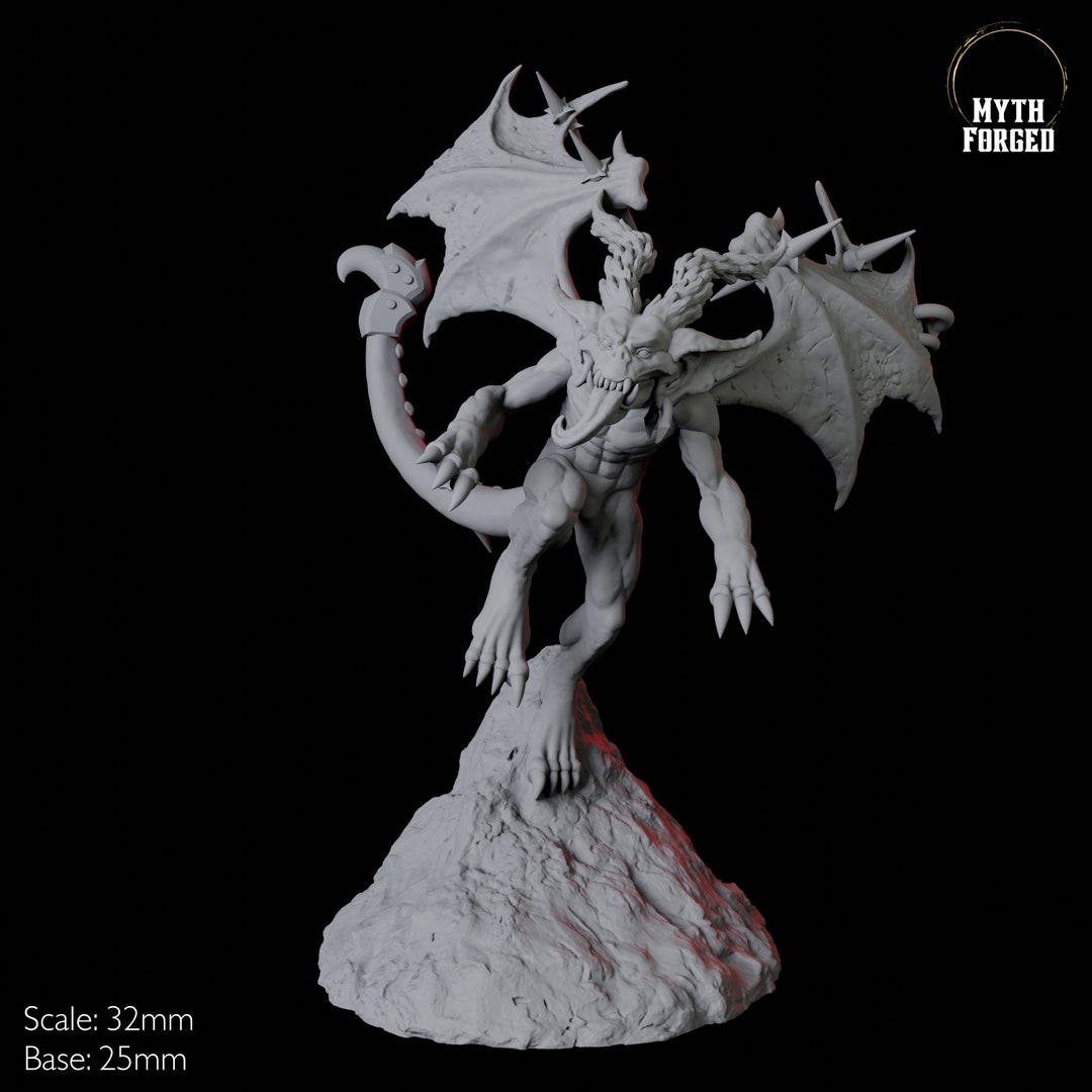 Sassy Devil Imp Miniature D for D&D, Dungeons and Dragons, Pathfinder ...