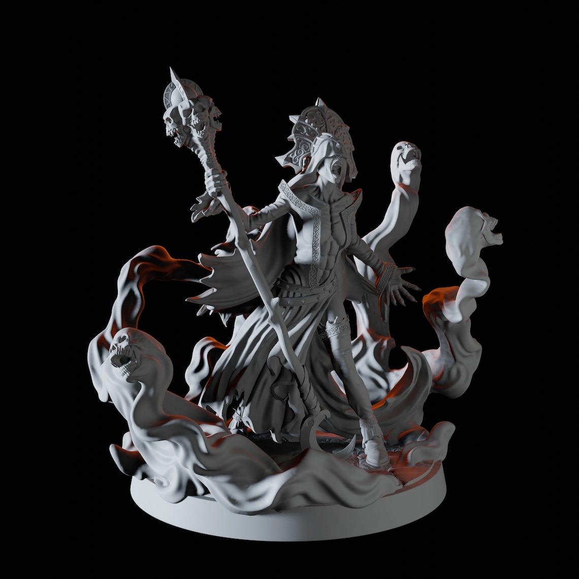 Banshee Miniature for D&D Dungeons and Dragons Pathfinder | Etsy