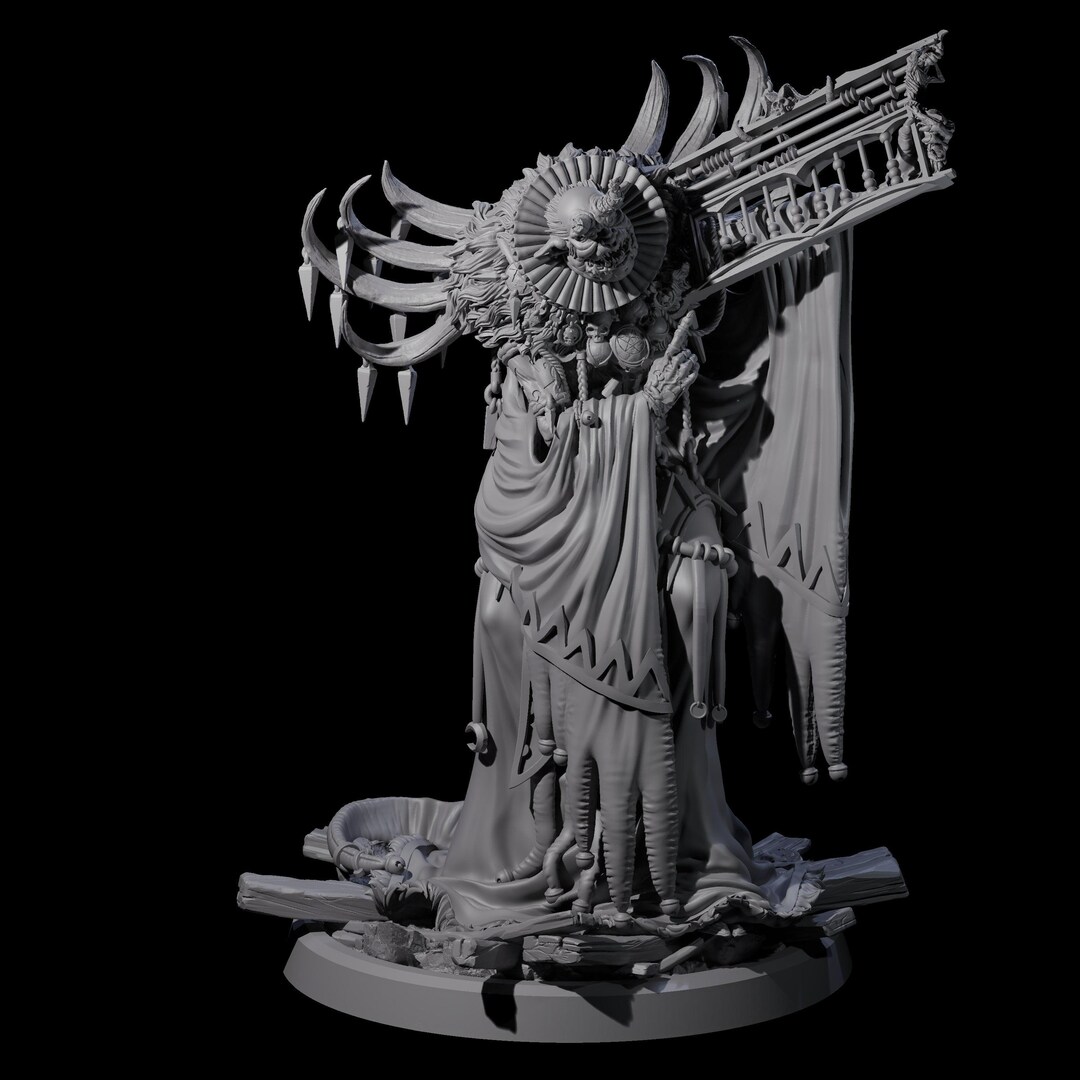 Masterful Cambion High Priest B Miniature for D&D, Dungeons and Dragons ...