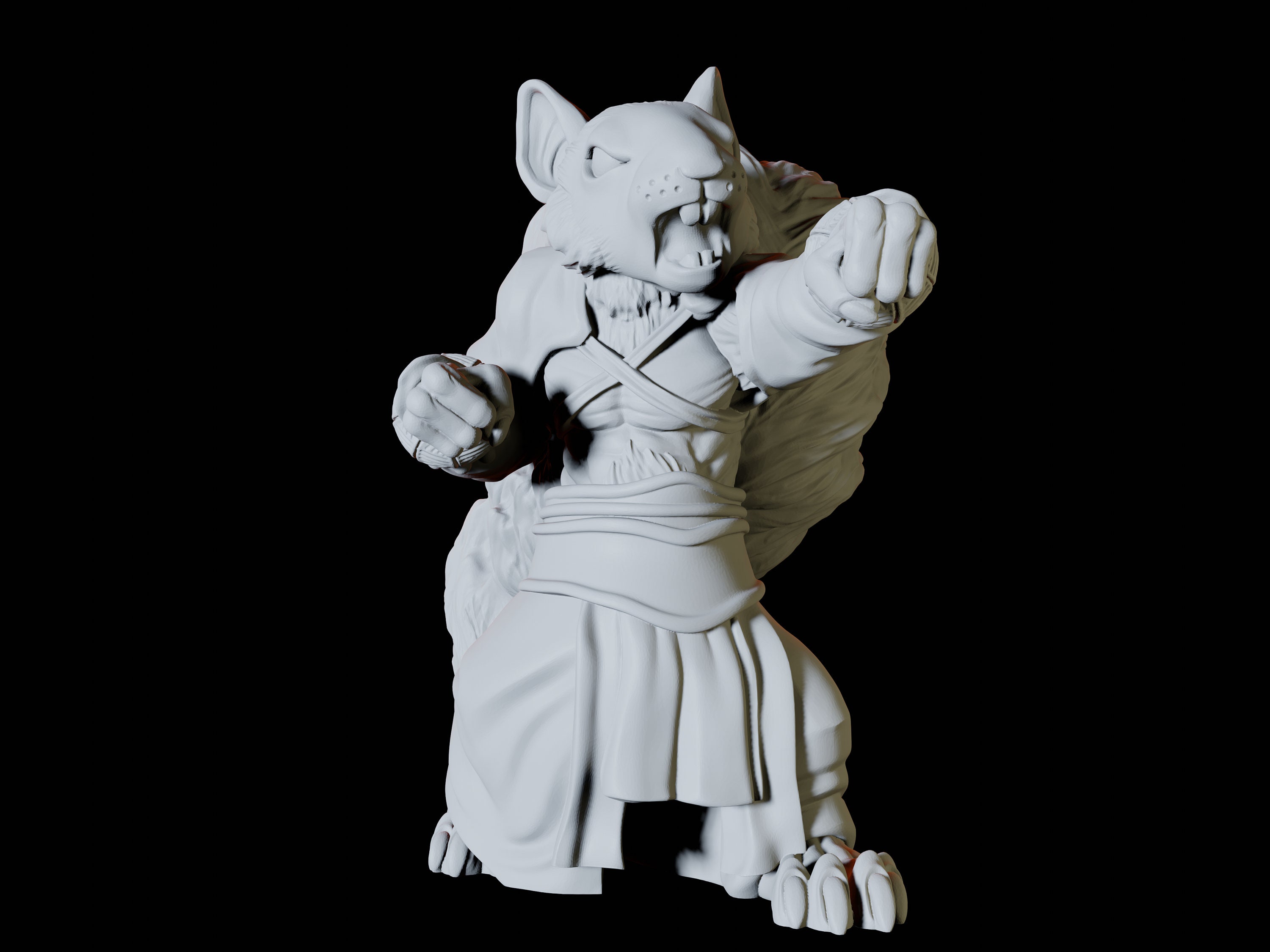 Three Nutchkin Squirrel Monks Miniature for D&D Dungeons and - Etsy UK