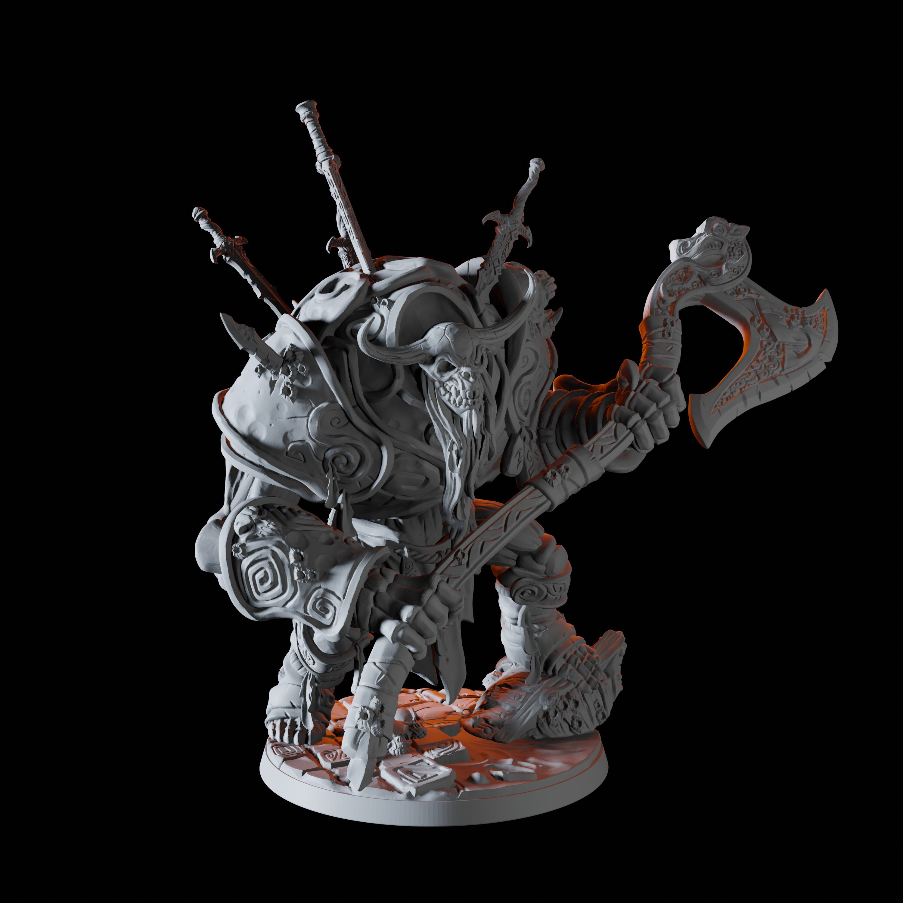 Undead Troll Miniature for D&D Dungeons and Dragons - Etsy