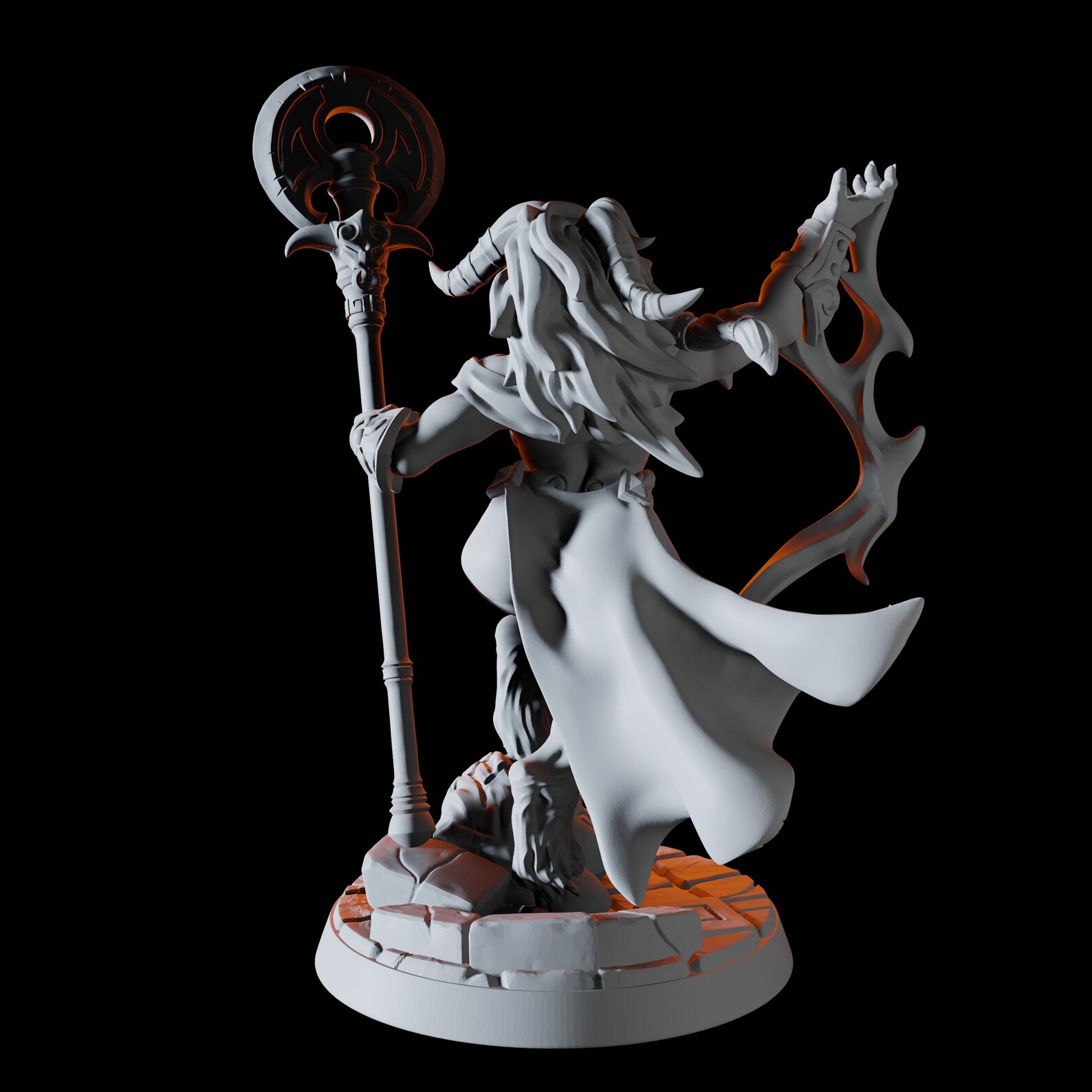 Sexy Pin up Minotaur Female Wizard Miniature for D&D - Etsy