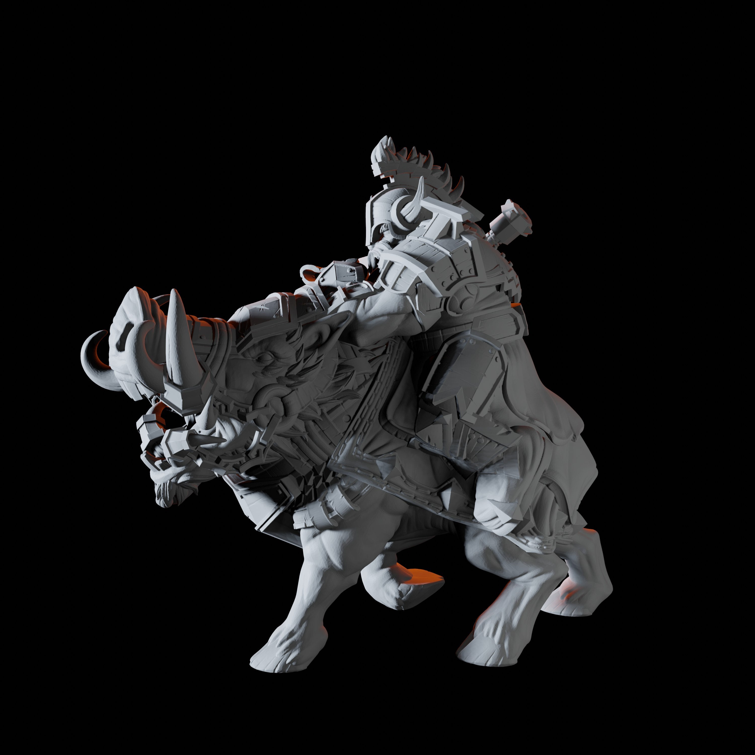 Dwarf Beastmaster or Beastheart Miniature for D&D Dungeons - Etsy