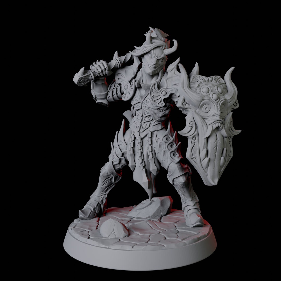 Chained Devil or Erinyes Miniature A for D&D, Dungeons and Dragons ...