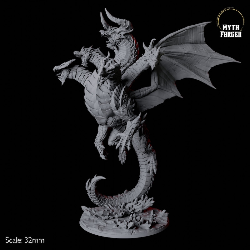 Tiamat Miniature - Etsy