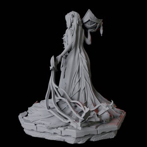 Female Drow High Priestess Miniature for D&D, Dungeons and Dragons ...