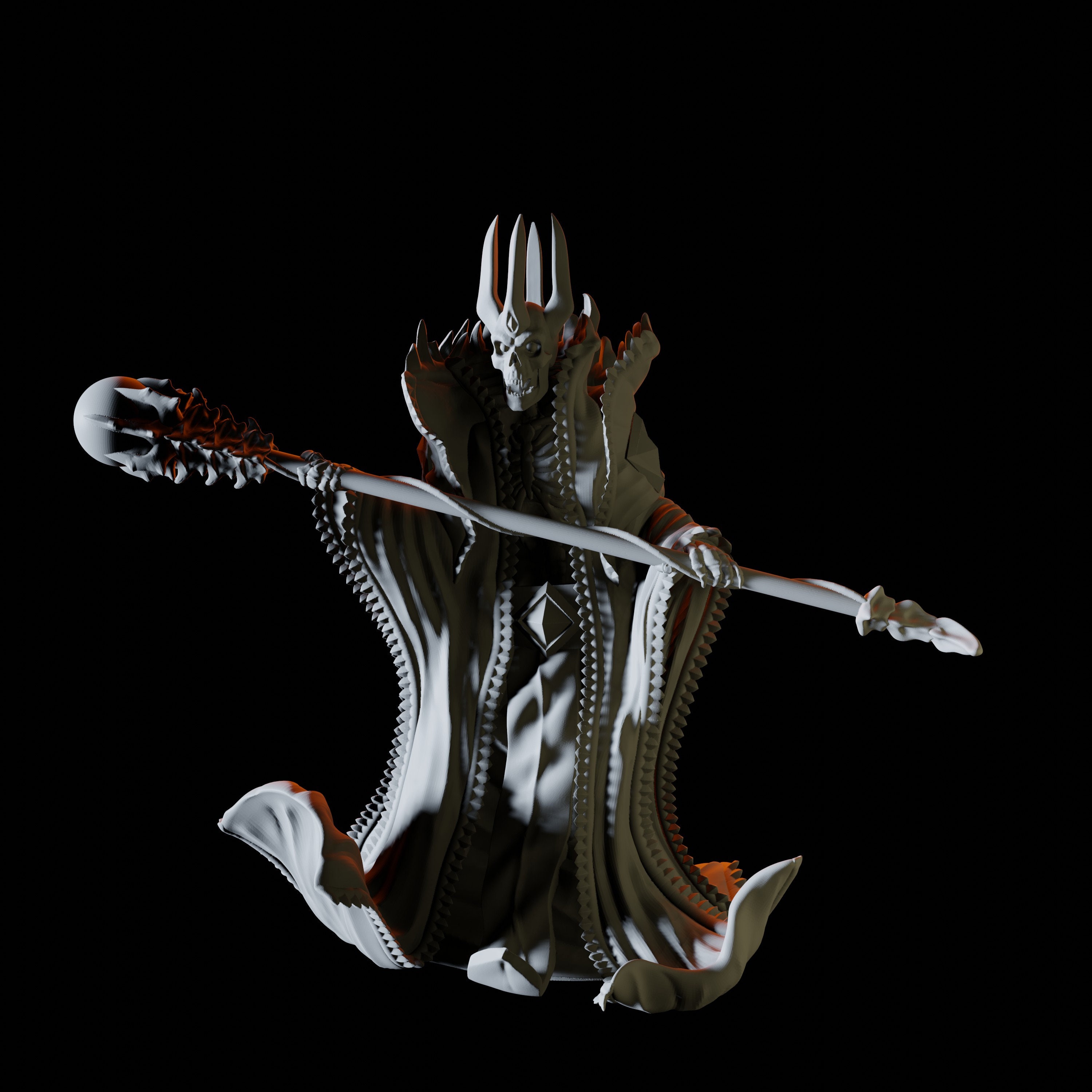 Classic Lich Miniature for D&D Dungeons and Dragons - Etsy