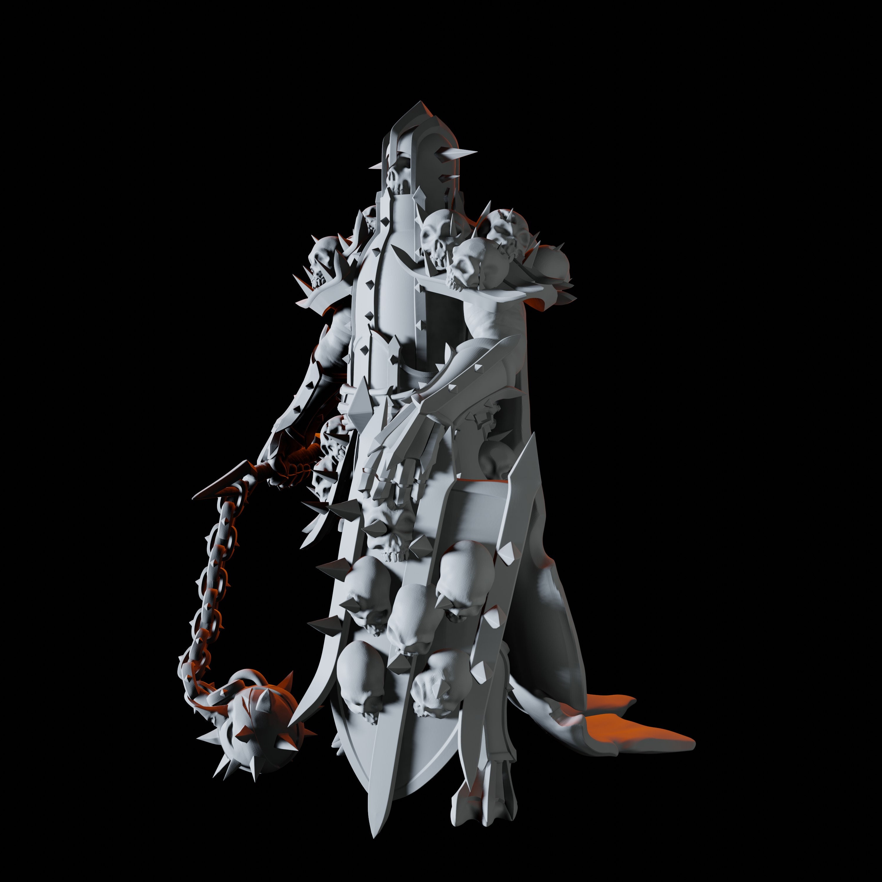 Death Knight Miniature for D&D Dungeons and Dragons - Etsy