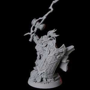 Dwarf General Miniature for D&D, Dungeons and Dragons, Pathfinder and ...