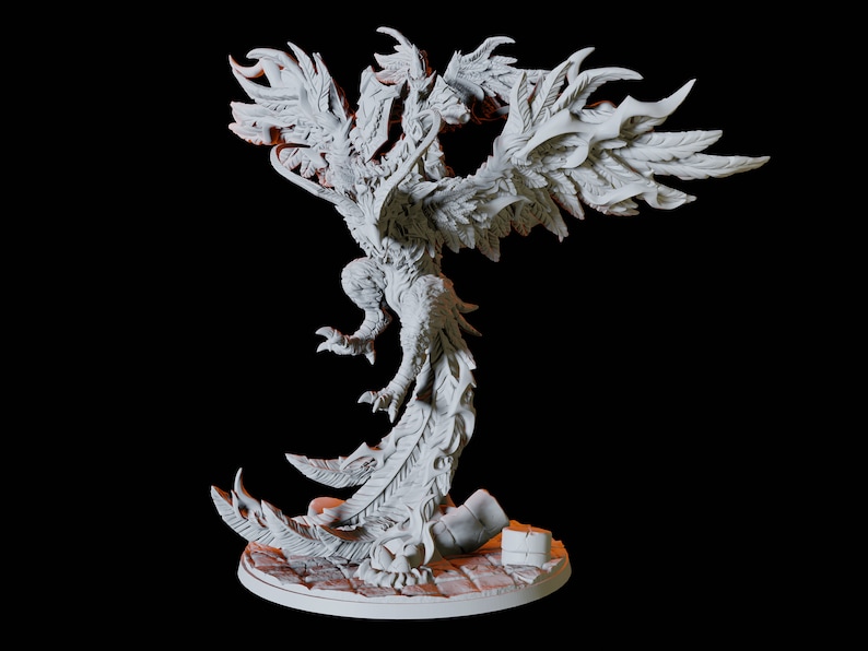 Phoenix Miniature for D&D, Dungeons and Dragons, Pathfinder and Many ...