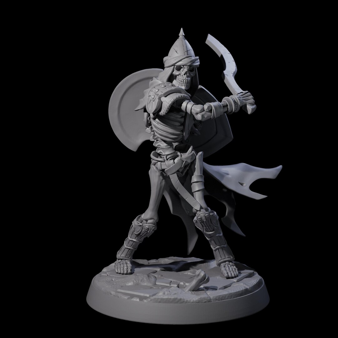 Clattering Skeleton A Miniature for D&D, Dungeons and Dragons ...