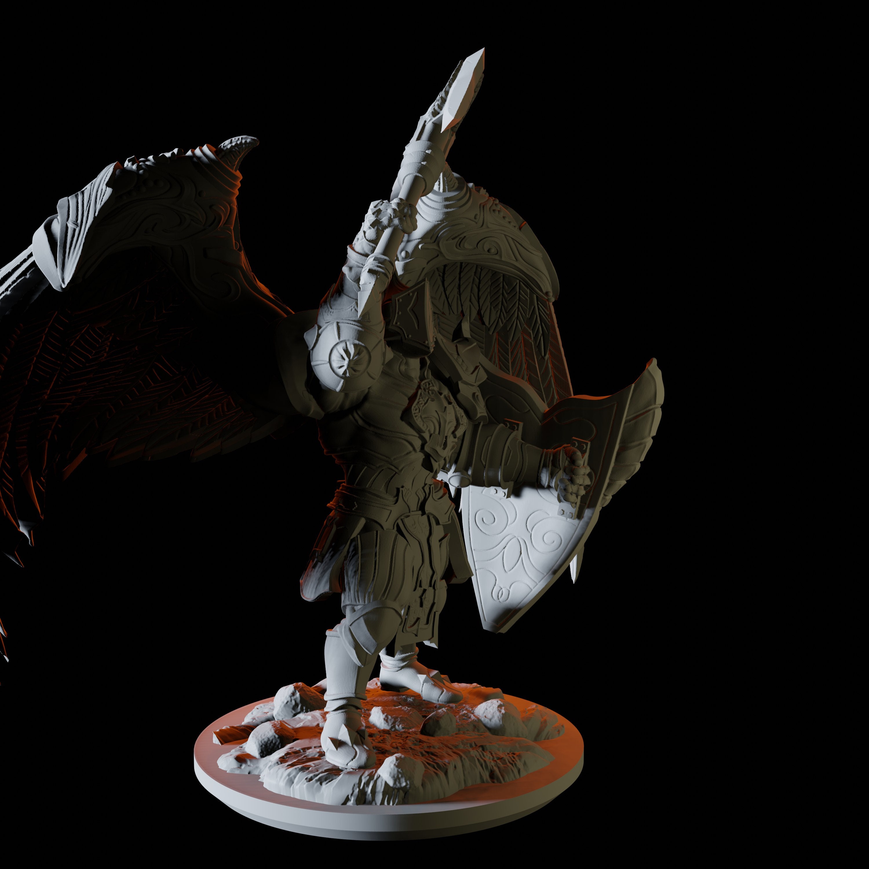 Armoured Solar Miniature for D&D Dungeons and Dragons - Etsy