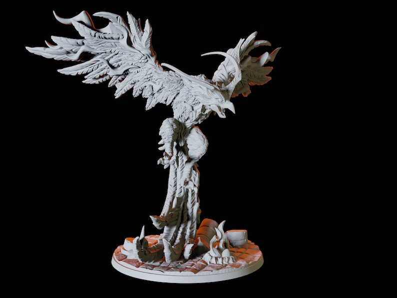 Phoenix Miniature for D&D, Dungeons and Dragons, Pathfinder and Many ...