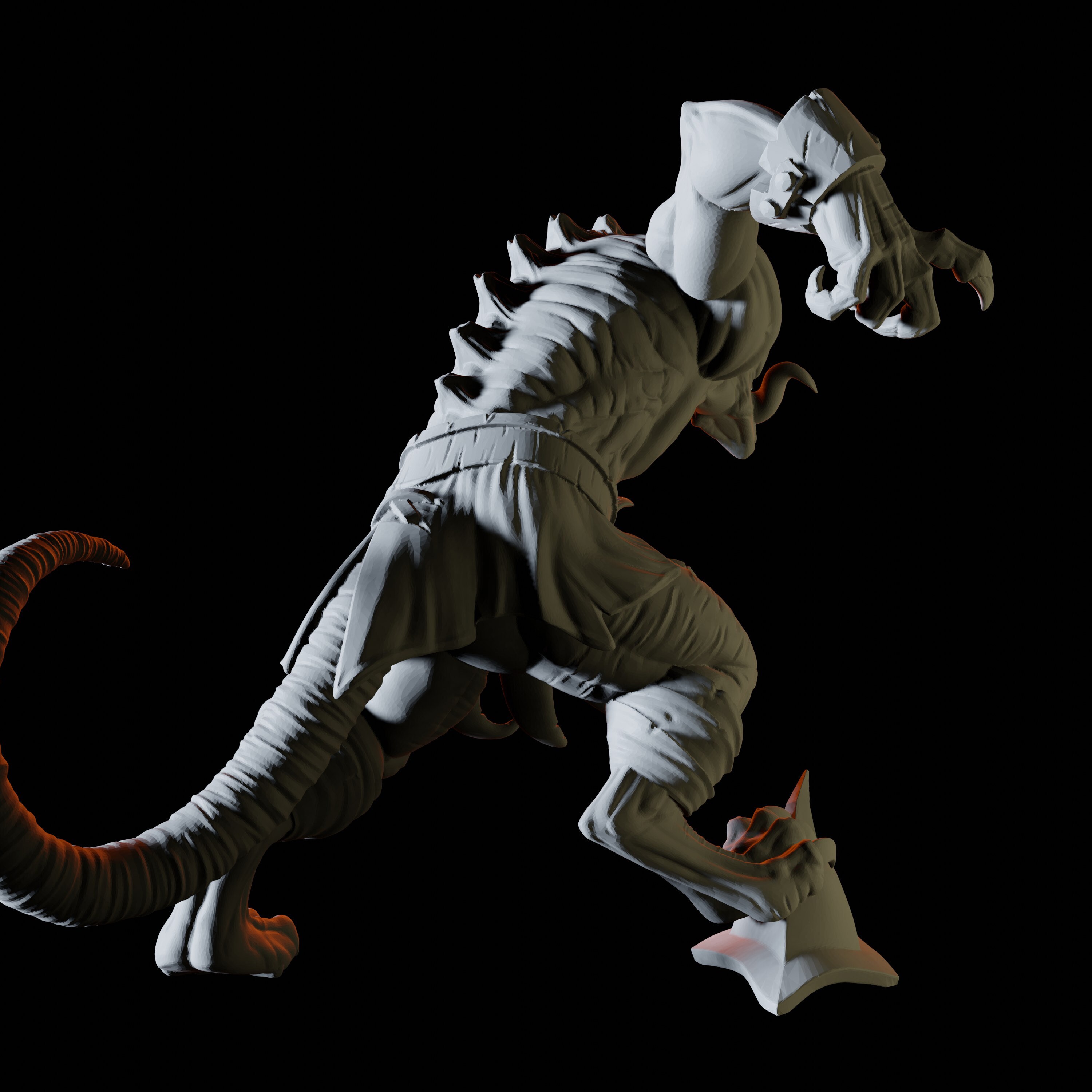 Mutant Ratfolk Monster for D&D, Dungeons and Dragons, Pathfinder and ...