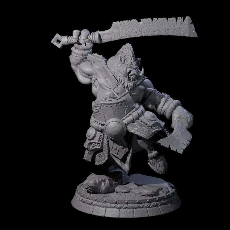 The Blackthorn Wereboars Miniature for D&D, Dungeons and Dragons ...