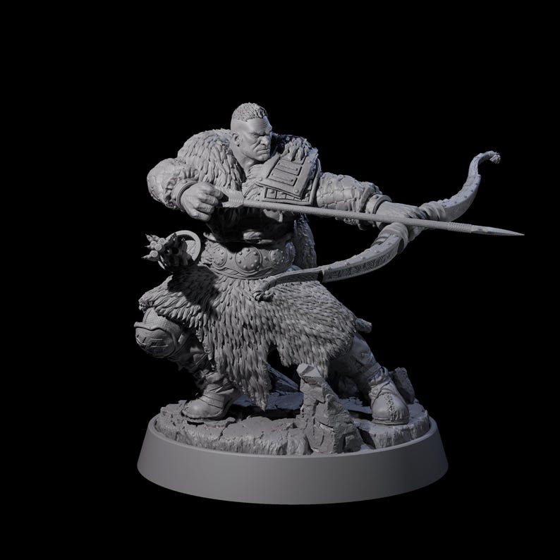 Veteran Viking Warriors Miniature for D&D, Dungeons and Dragons ...