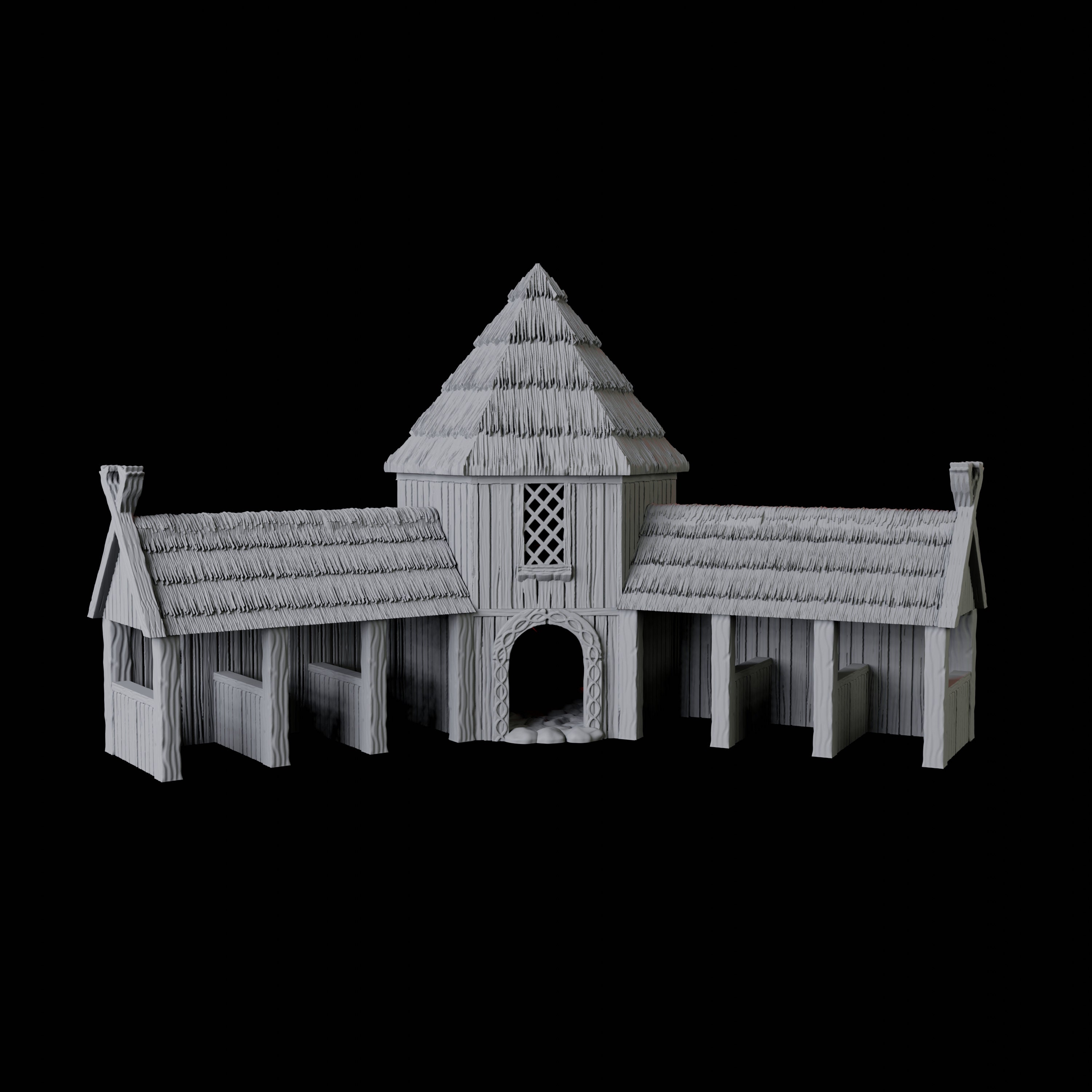 Complete Saxon Village Scatter Terrain for D&D, Dungeons and Dragons ...