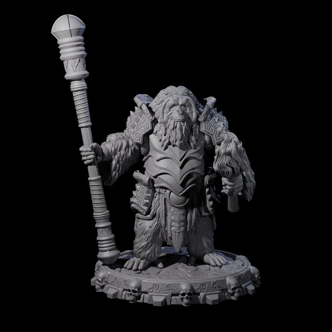 Swinging Hadozee D Miniature for D&D, Dungeons and Dragons, Pathfinder ...