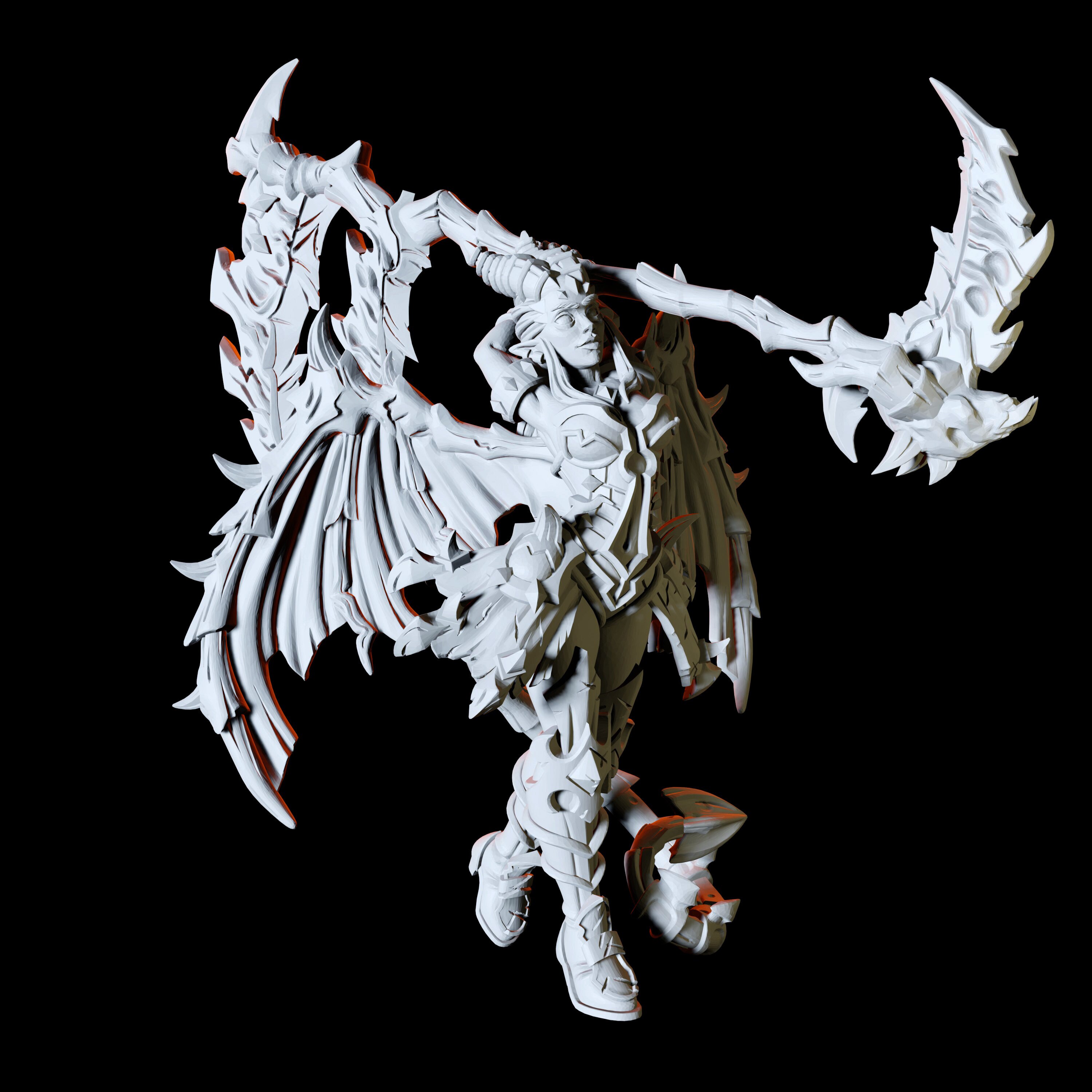 Corrupted Deva or Succubus Miniature for D&D, Dungeons and Dragons ...