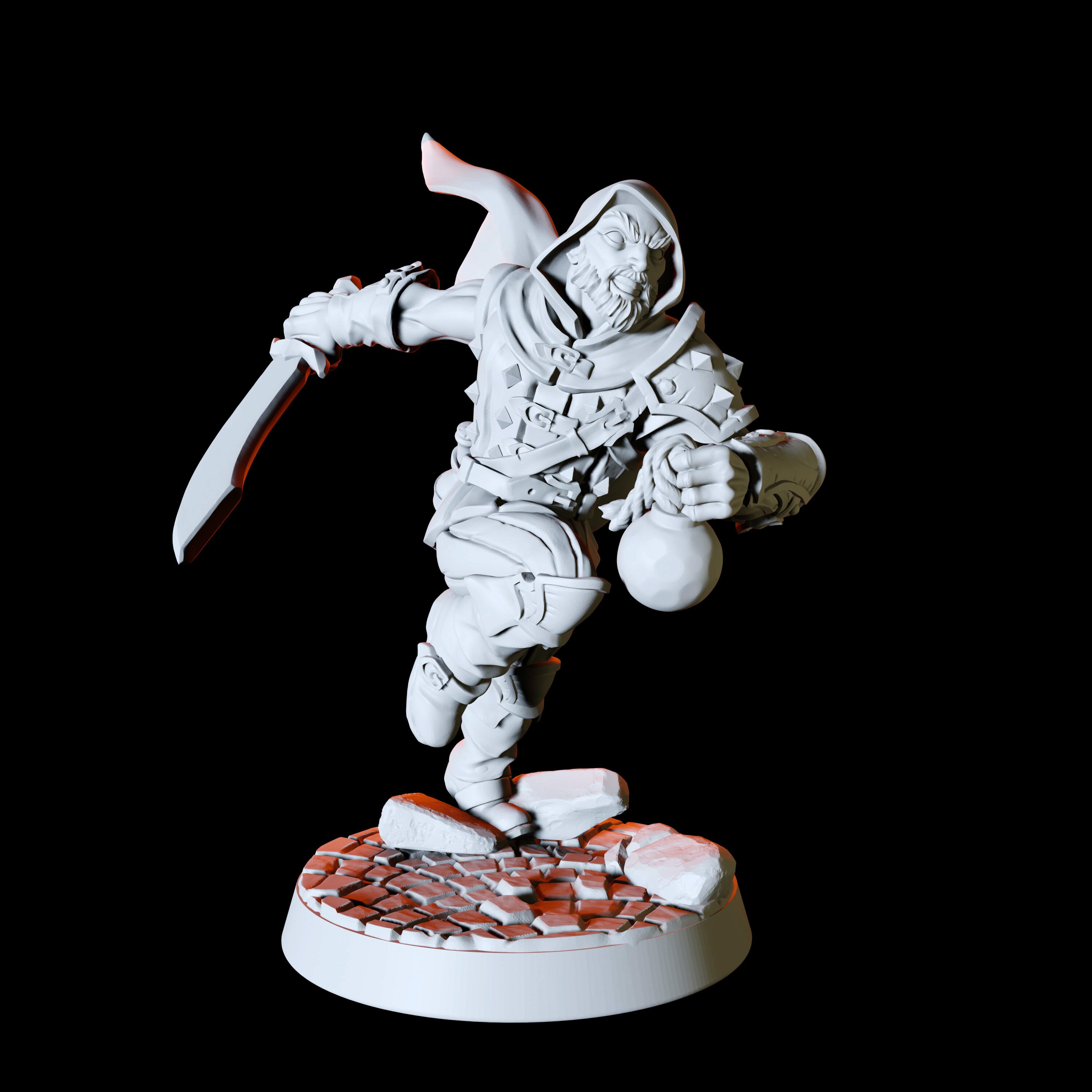 Six Thief or Rogue Miniatures for D&D Dungeons and Dragons - Etsy UK