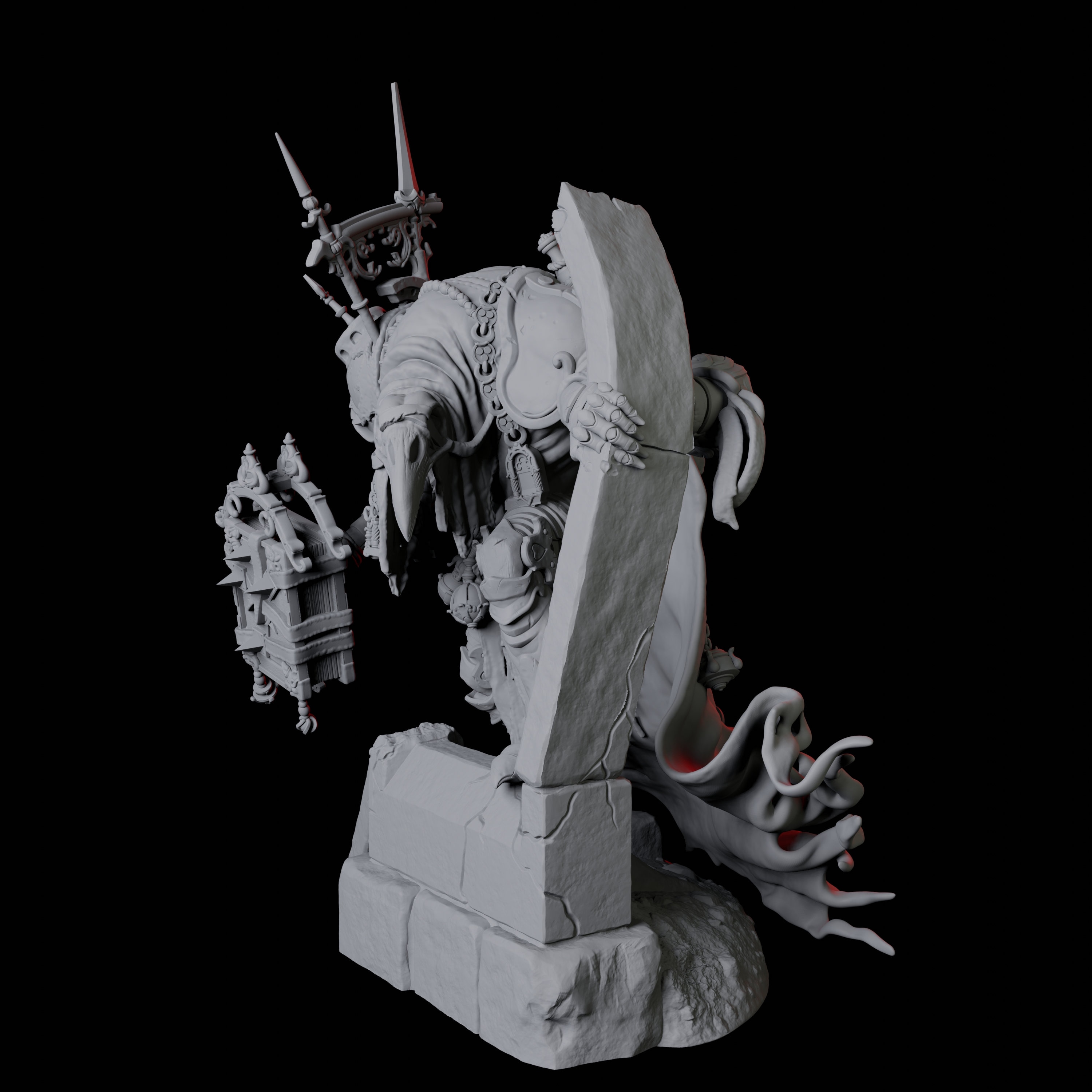 Undead Cultist C Miniature for D&D Dungeons and Dragons - Etsy UK