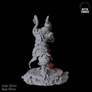 Yuan-ti Malison Snake Charmer Miniature A for D&D, Dungeons and Dragons ...