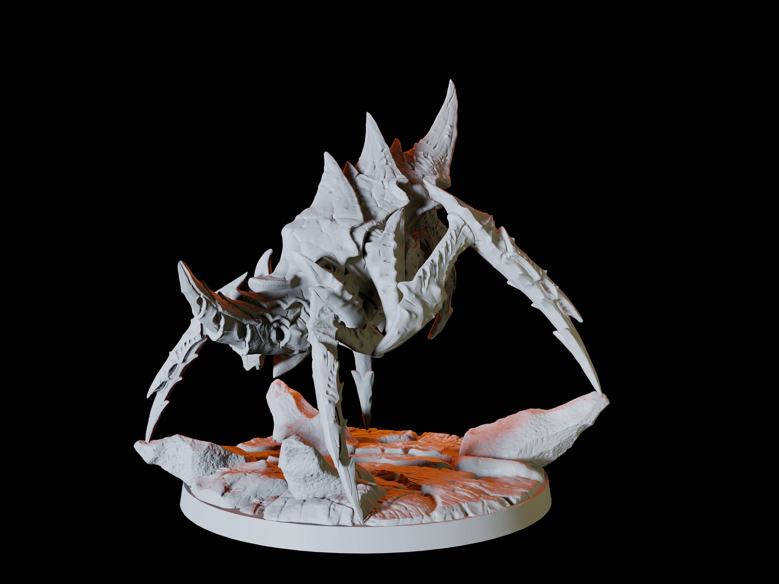 Ankheg Insect Boss Miniature for D&D Dungeons and Dragons | Etsy