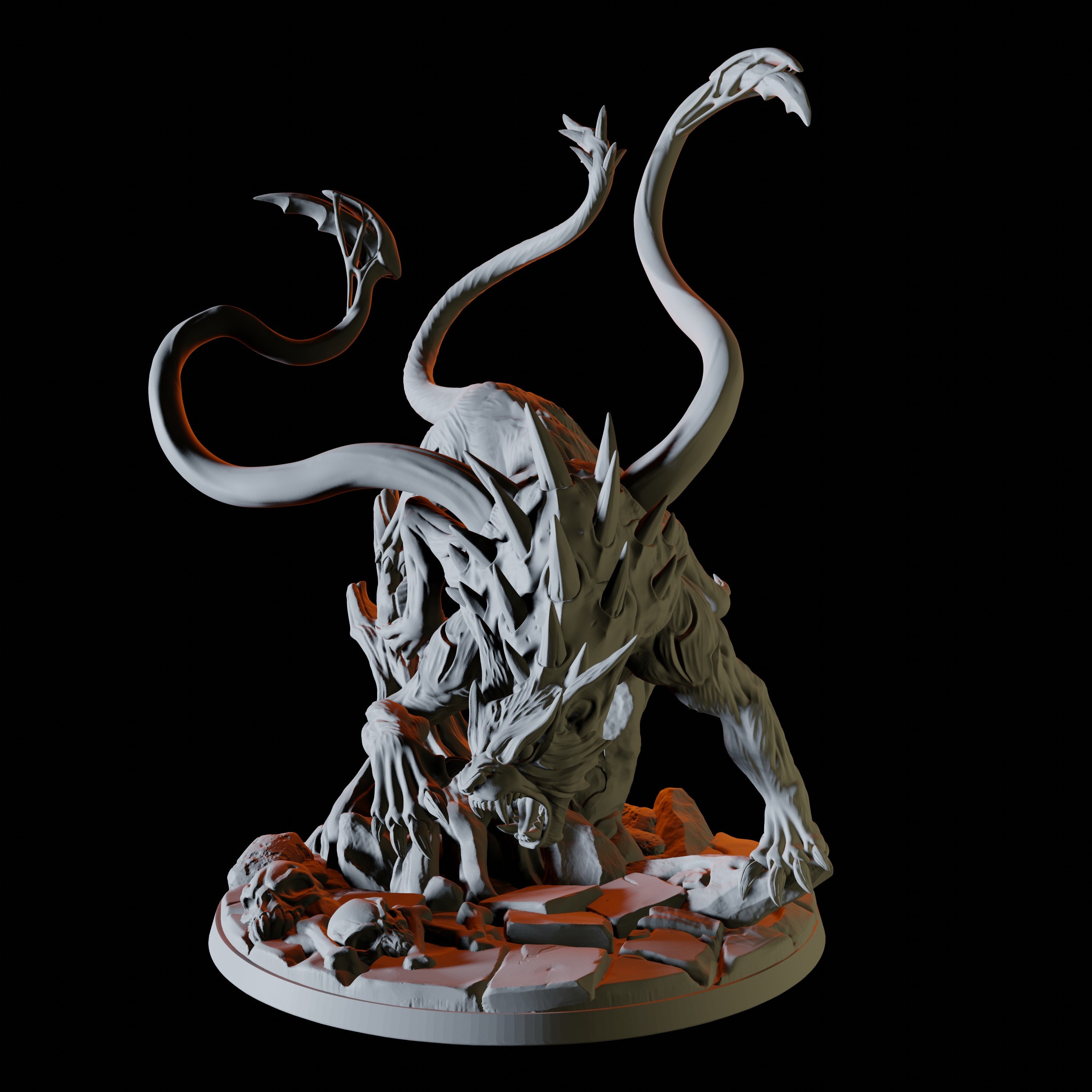 Displacer Beast Miniature for D&D Dungeons and Dragons - Etsy