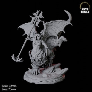 Vavakia Demon Miniature C for D&D Dungeons and Dragons - Etsy