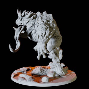 Giant Toad or Froghemoth Miniature for D&D, Dungeons and Dragons ...