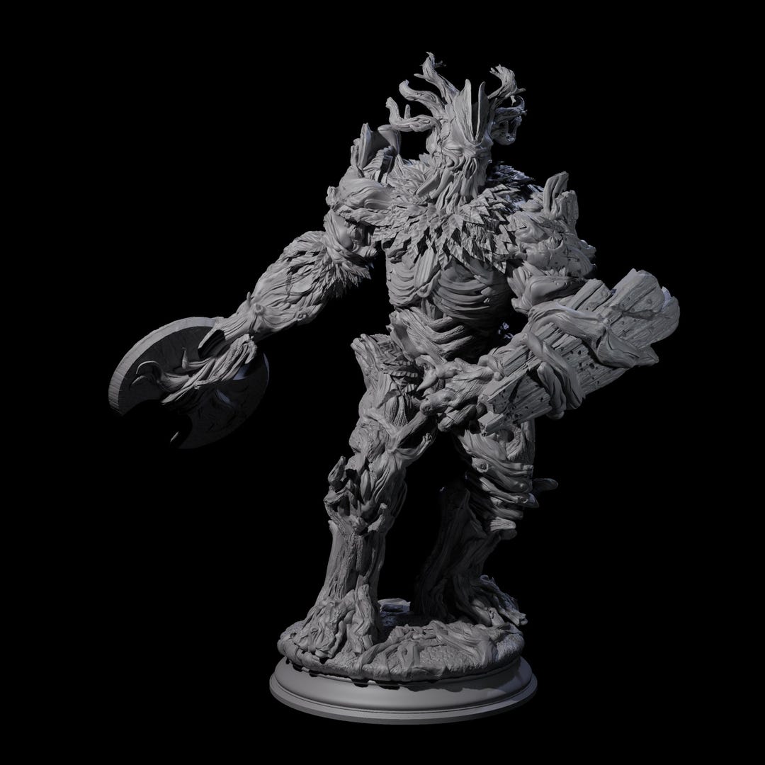 Treant Protector Miniature for D&D, Dungeons and Dragons, Pathfinder ...