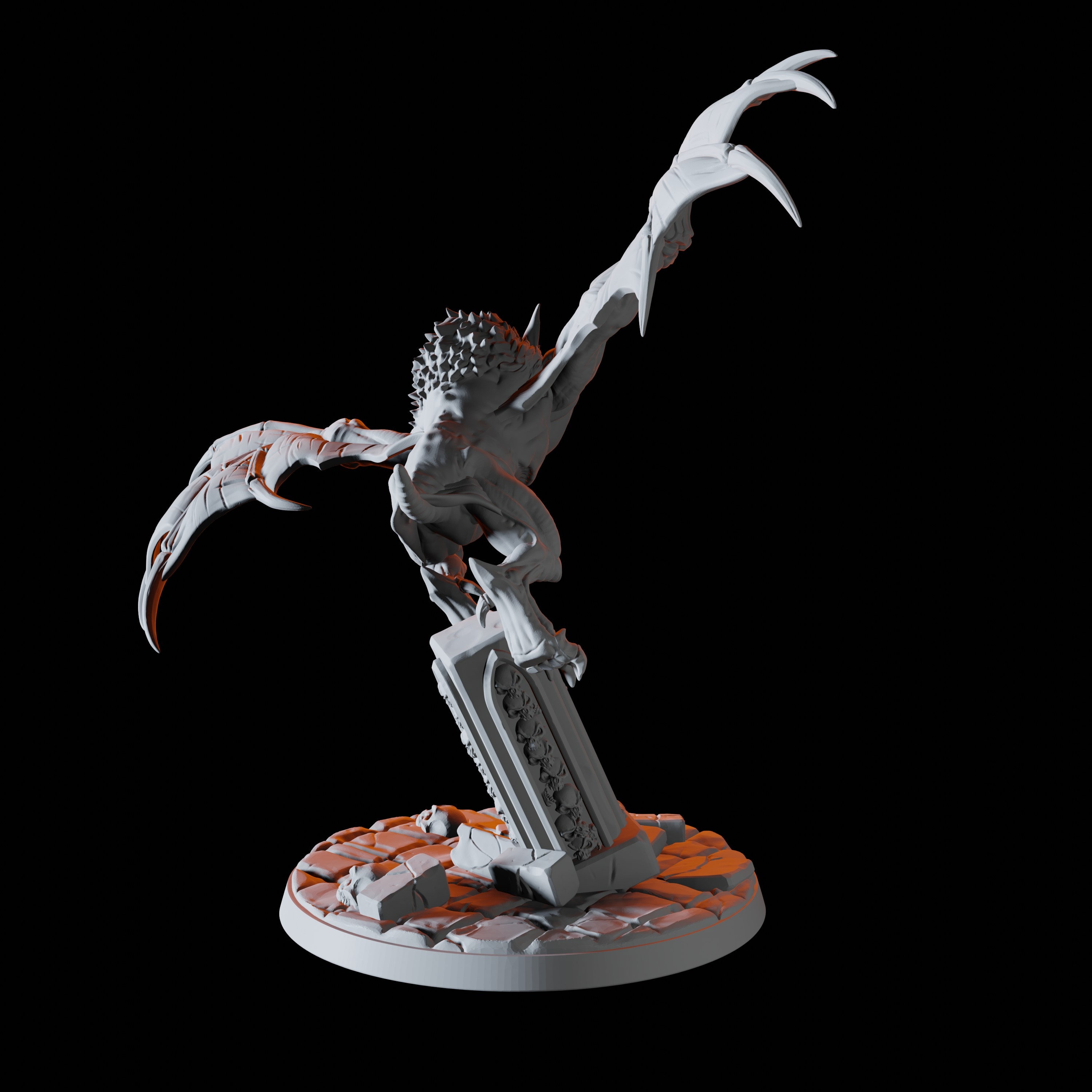 Giant Bat Miniature A for D&D, Dungeons and Dragons, Pathfinder and ...