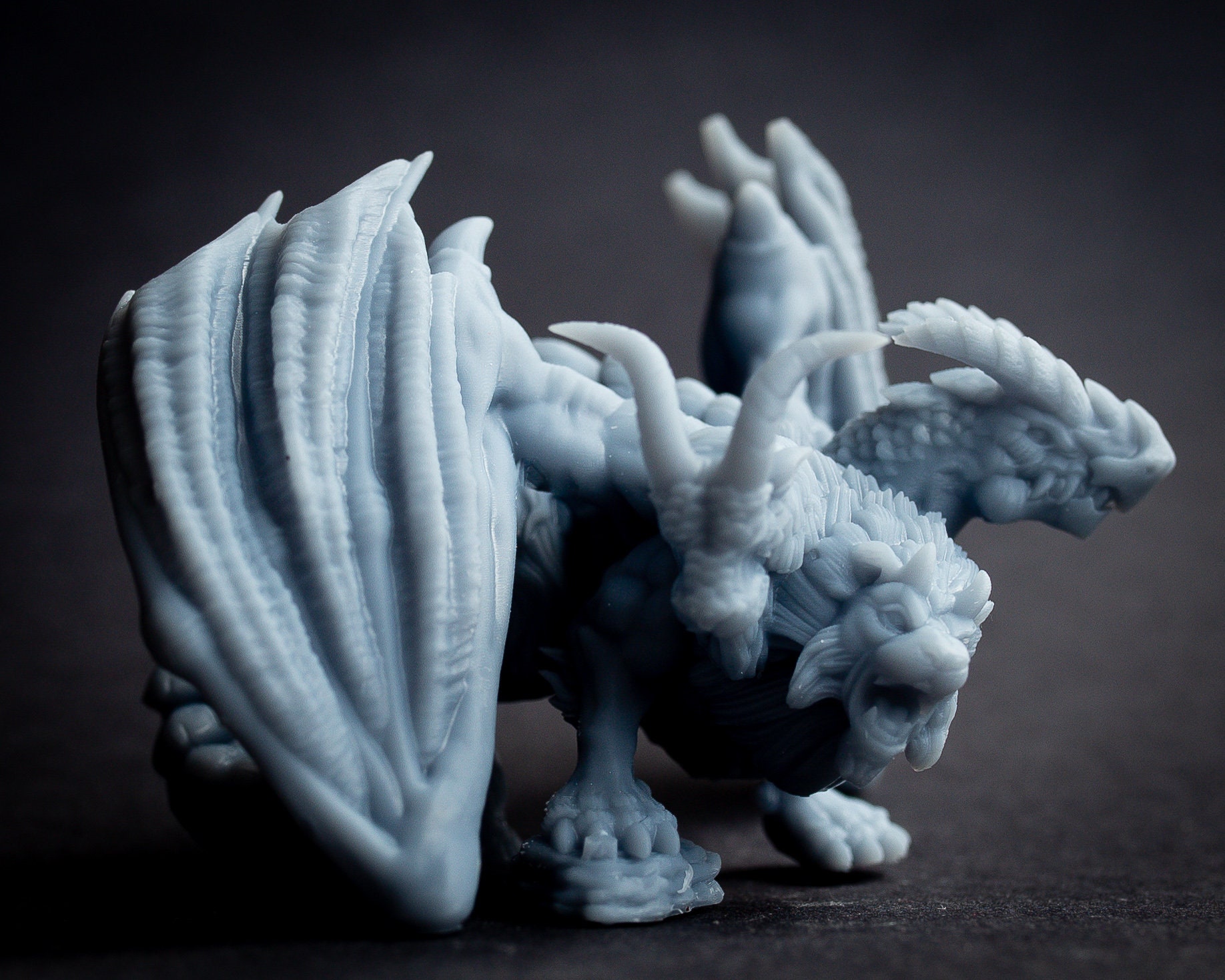 Chimera Miniature for D&D Dungeons and Dragons Pathfinder - Etsy Ireland