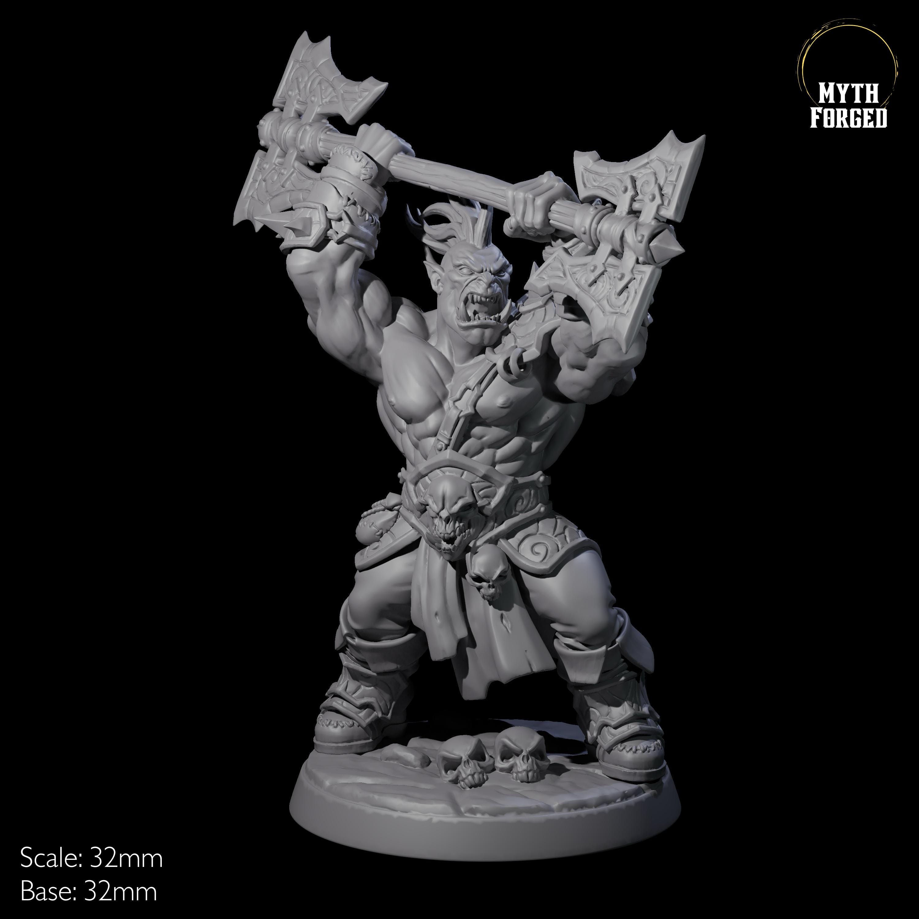 Orc Raiders Miniature Set of 6: D&D, Pathfinder, Tabletop RPG - Etsy
