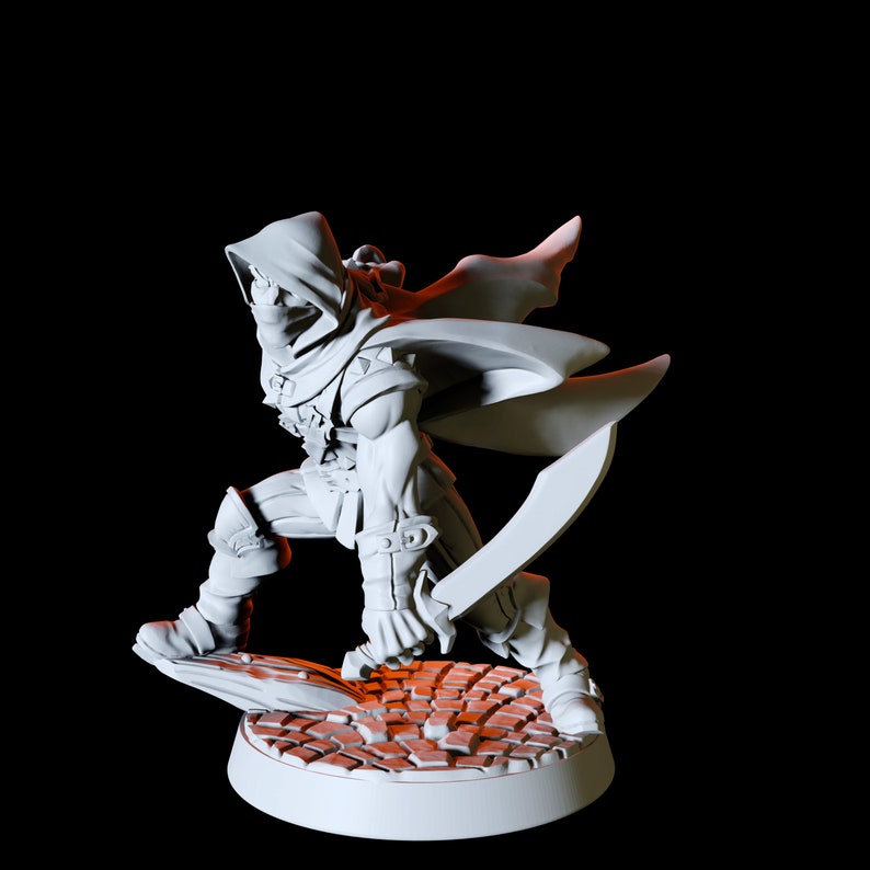 Six Thief or Rogue Miniatures for D&D Dungeons and Dragons - Etsy UK
