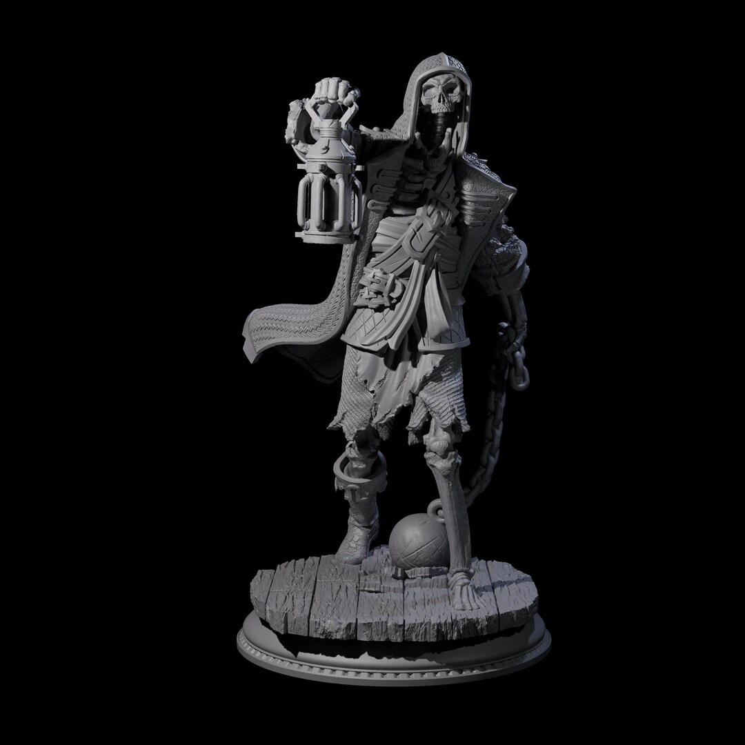 Falling Apart Pirate Skeleton Scallywag A Miniature for D&D, Dungeons ...