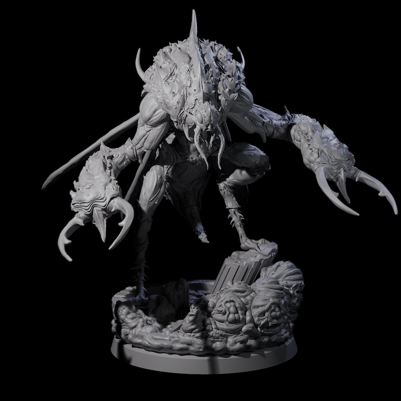 Springing Hive Sentinel C Miniature for D&D, Dungeons and Dragons ...