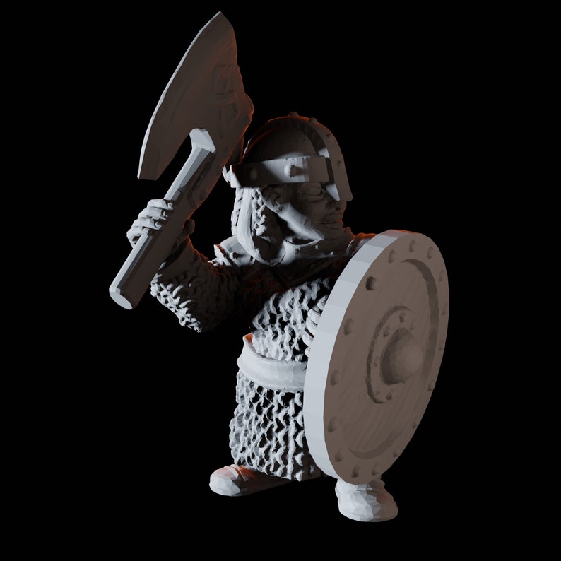 Fifteen Dwarf Shield Fighter Miniatures for D&D Dungeons and - Etsy UK